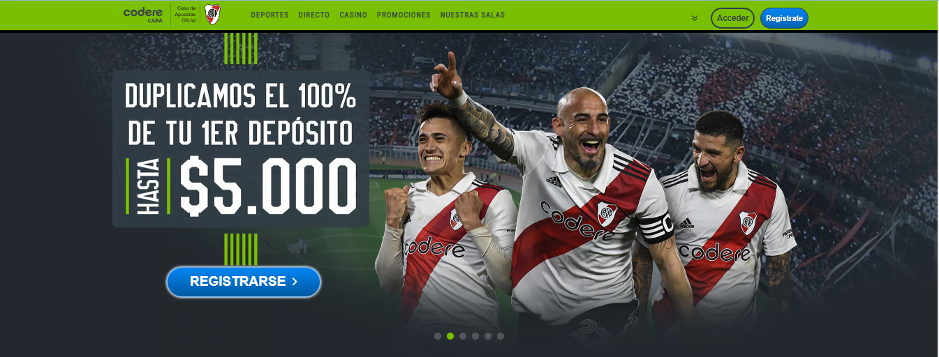 Codere | Todos los Bonos de Bienvenida para Argentina